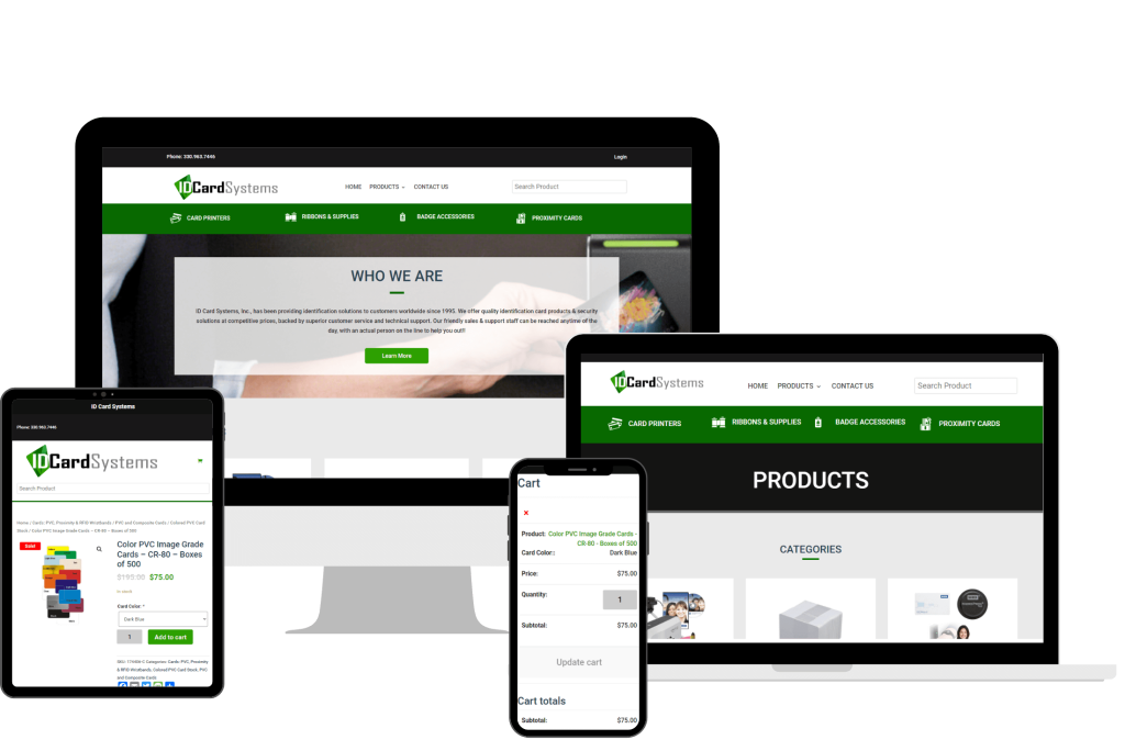 ID Card Systems, Inc. - Website Design and Digital Marketing Agency - IGV